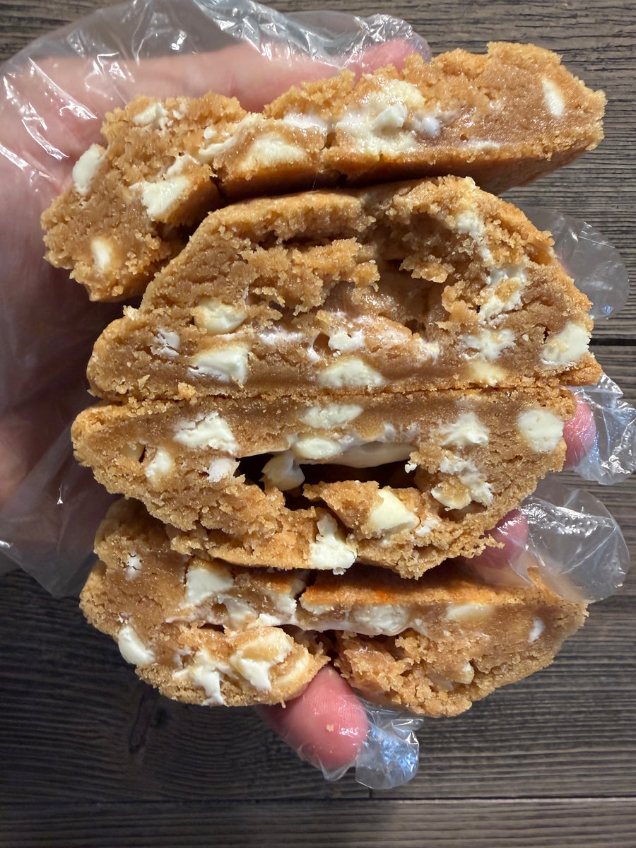 Marshmallow Stuffed Cookie Butter Bangers (6 Whole Pack) – Halfsies ...