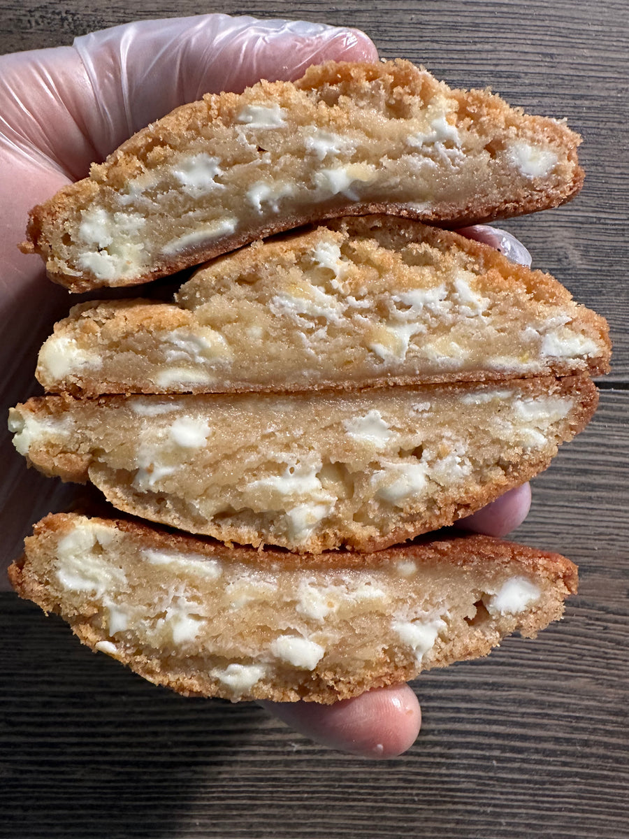 Lemon Zested Honey Shortbread (12 Half Pack) – Halfsies Cookie Company LLC