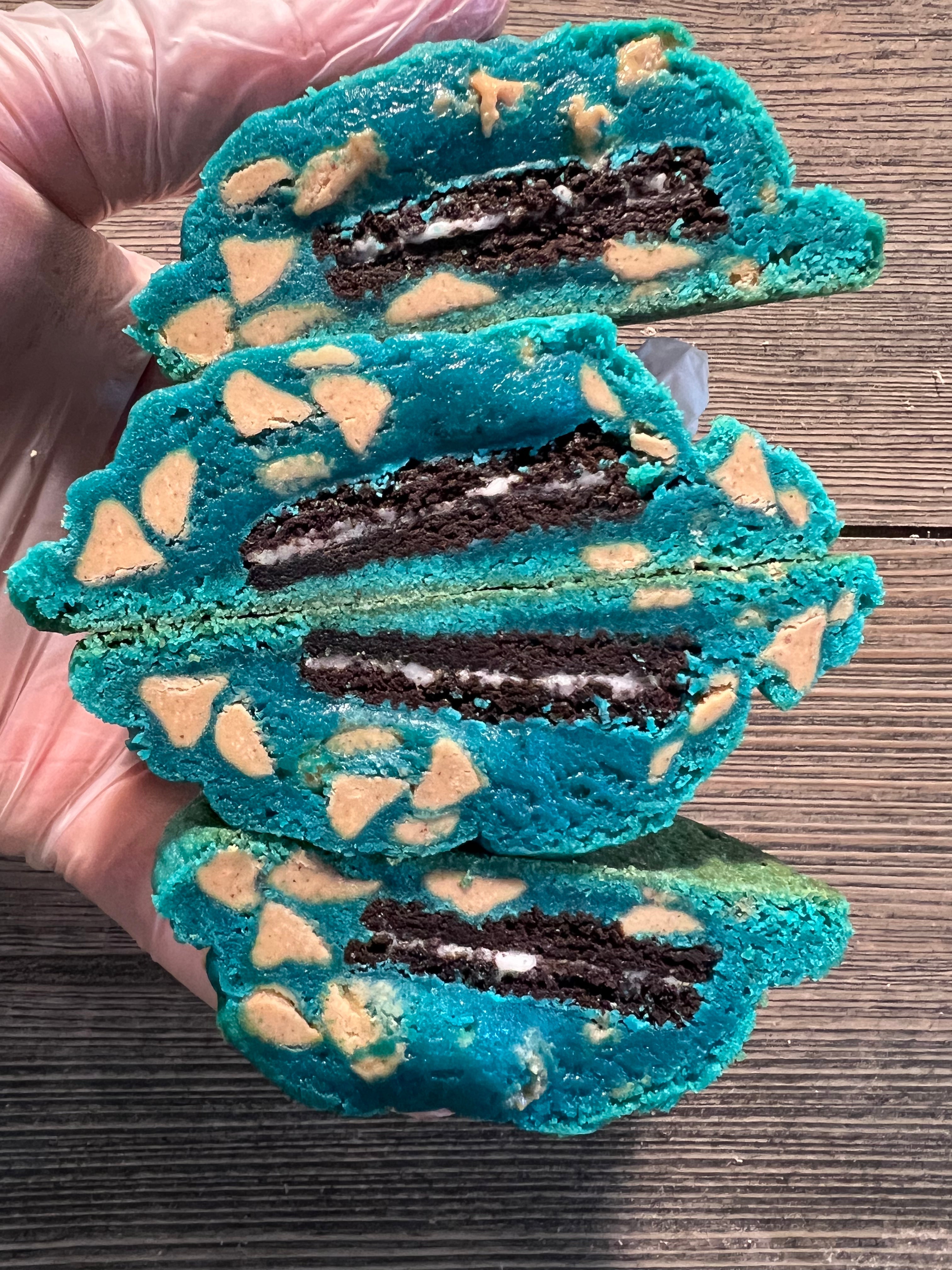 Oreo Stuffed Cookie Monster Pb Chip (12 Half Pack) – Halfsies Cookie ...