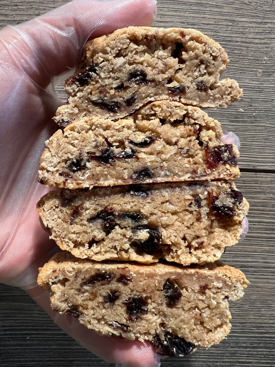 Butter Rum Raisin (12 Half Pack) – Halfsies Cookie Company LLC