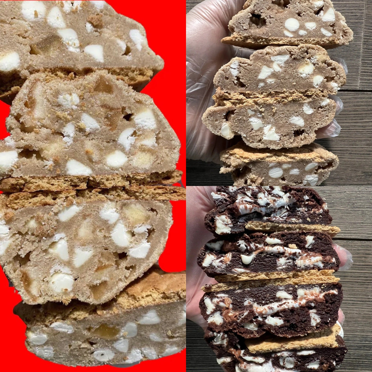 Holiday Pie Sampler (6 Whole Pack) – Halfsies Cookie Company LLC