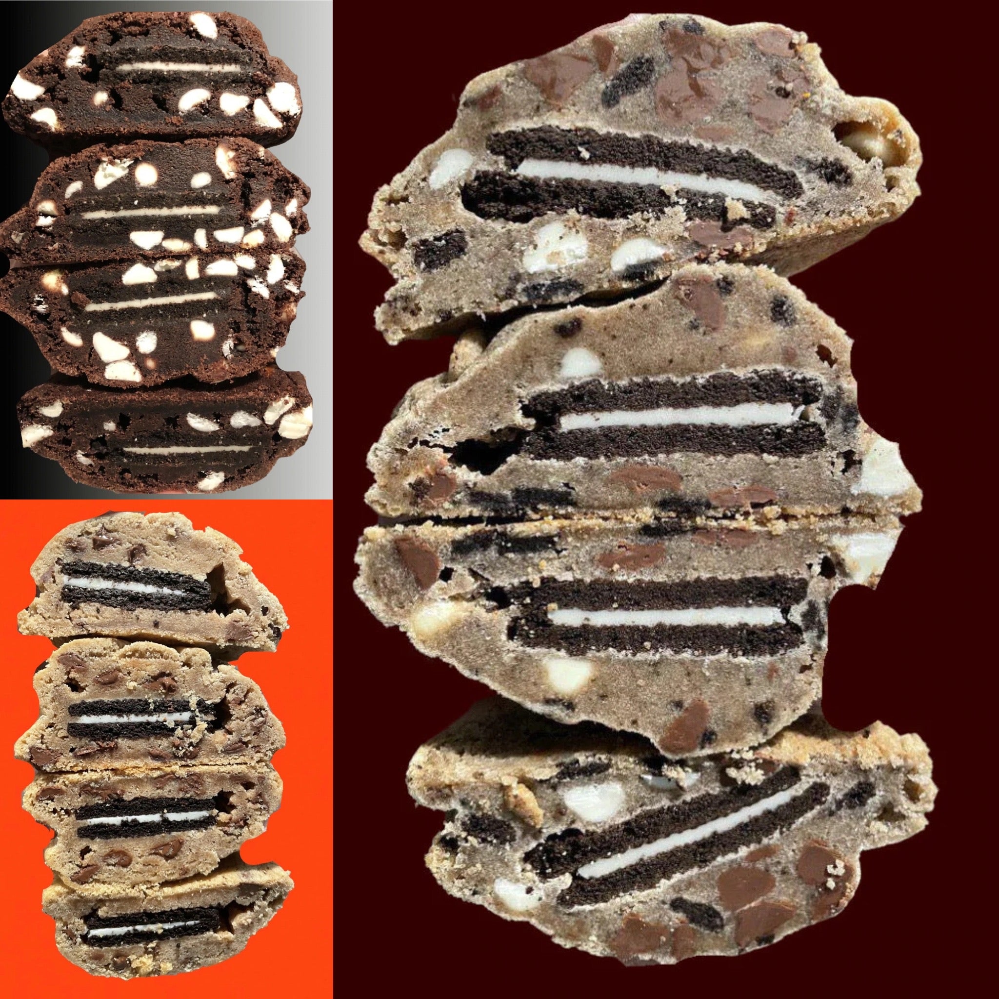 Oreo Super Sampler (12 Half Pack) – Halfsies Cookie Company LLC