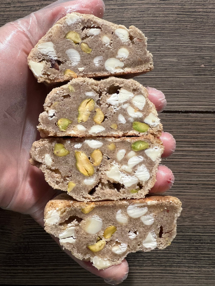 Pistachio Cold Brew Cookies (12 Half Pack) – Halfsies Cookie Company LLC